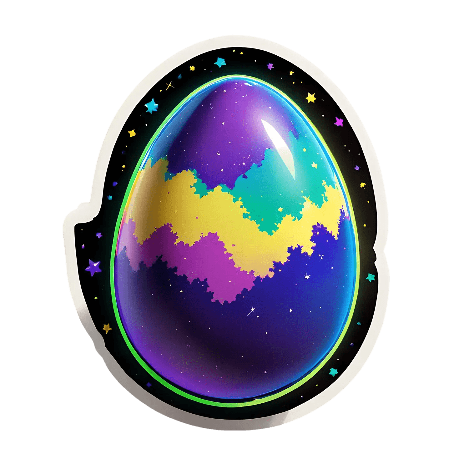 Galactic Dream - Cosmic Sticker – Heat Press Transfer