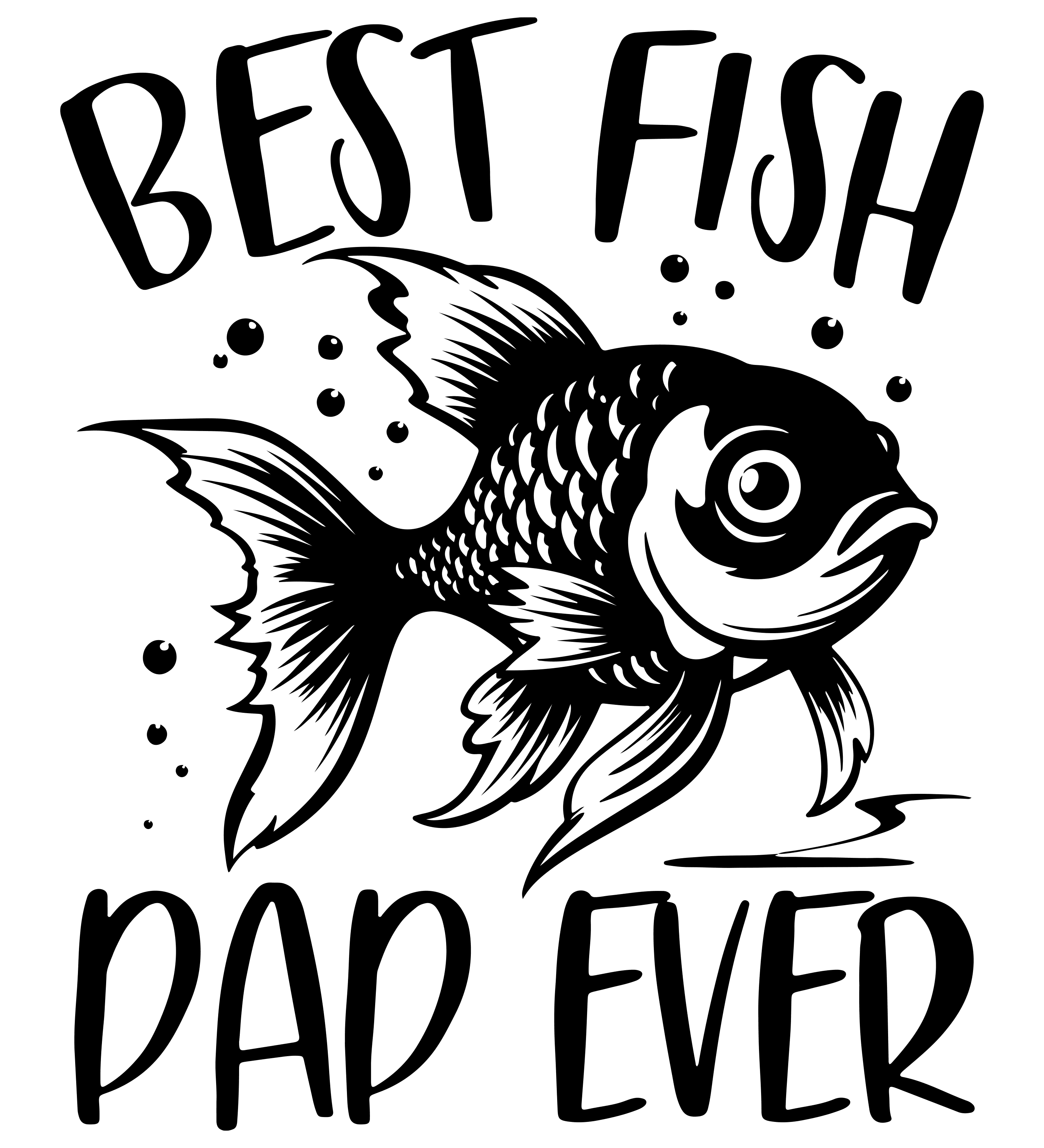 Best Fish Pap Ever Design - DTF Ready To Press – Heat Press Transfer