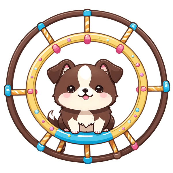 Cute Puppy Steering Wheel - Sticker – Heat Press Transfer