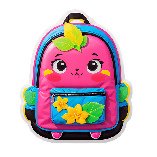 Cute Fruit Backpack - Sticker – Heat Press Transfer