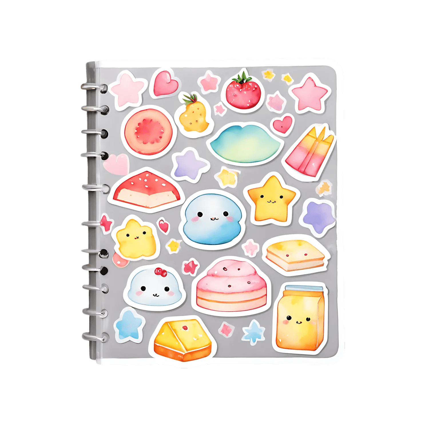 Cute Kawaii Sticker - Adorable UV DTF Designs – Heat Press Transfer