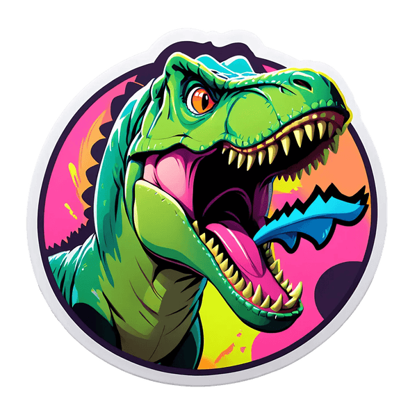 Dinosaur Roar - Sticker – Heat Press Transfer