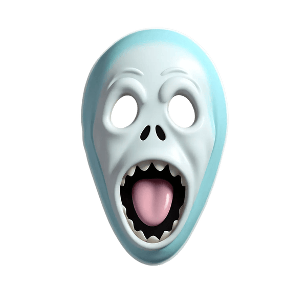 Ghost Face Scream Mask - Sticker – Heat Press Transfer