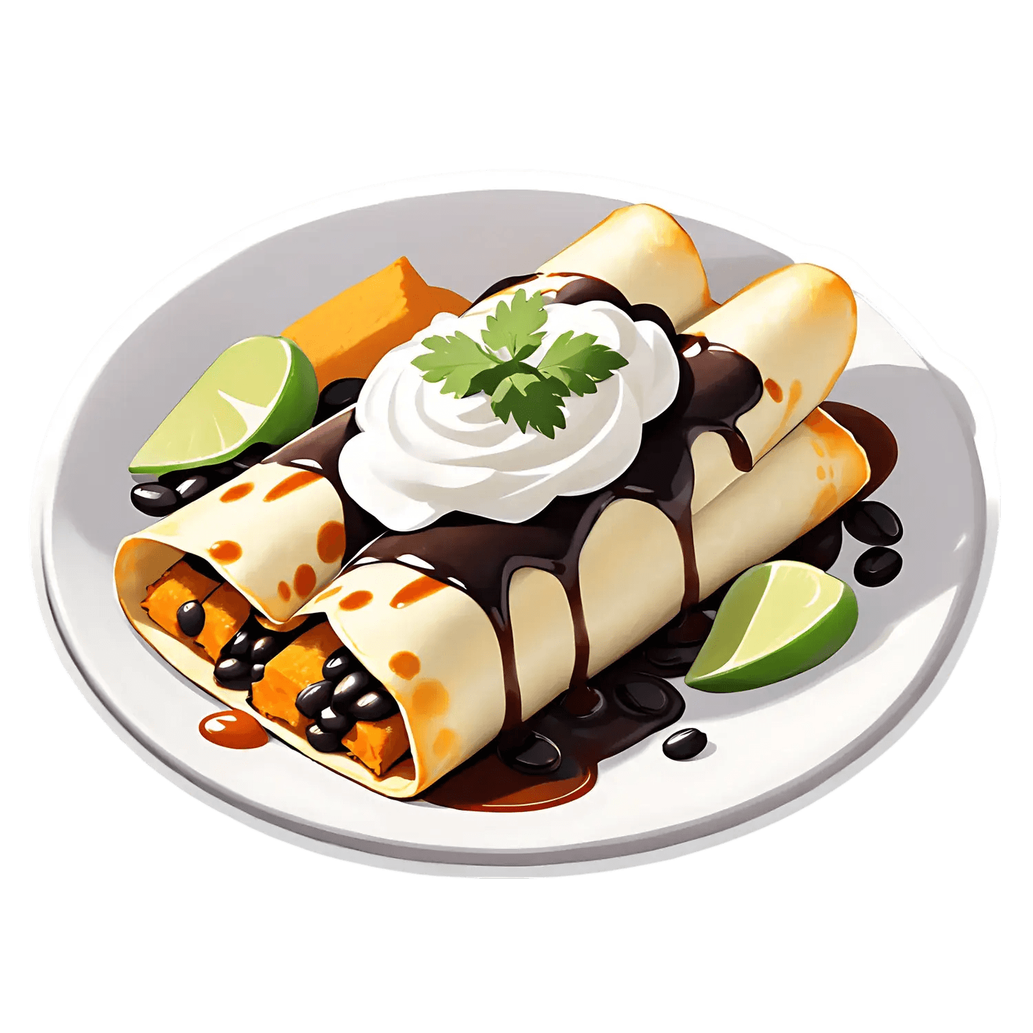 Gourmet Food Sticker - UV DTF – Heat Press Transfer