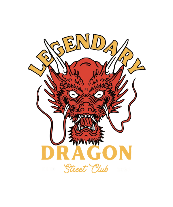 Legendary Dragon Club - DTF Ready to Press – Heat Press Transfer