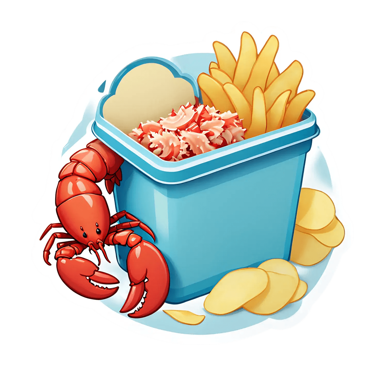 Lobster Feast - Sticker – Heat Press Transfer
