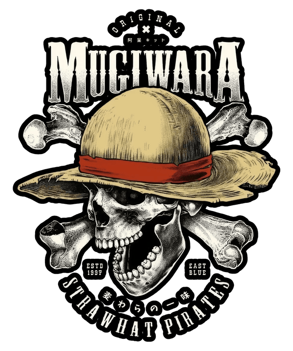 Mugiwara Pirates Skull - DTF Ready to Press – Heat Press Transfer
