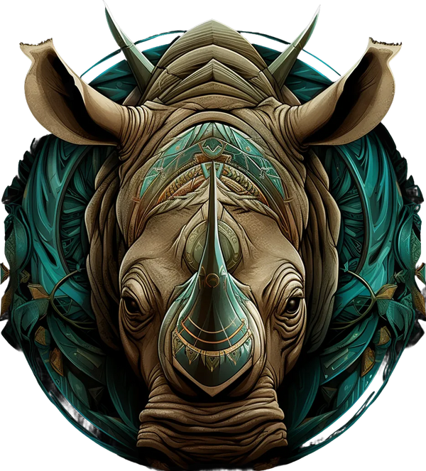 Mythical Rhino Armor - DTF Ready to Press – Heat Press Transfer