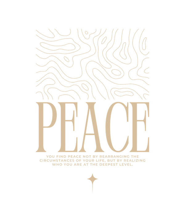 Peace Quote Art - DTF Ready to Press – Heat Press Transfer