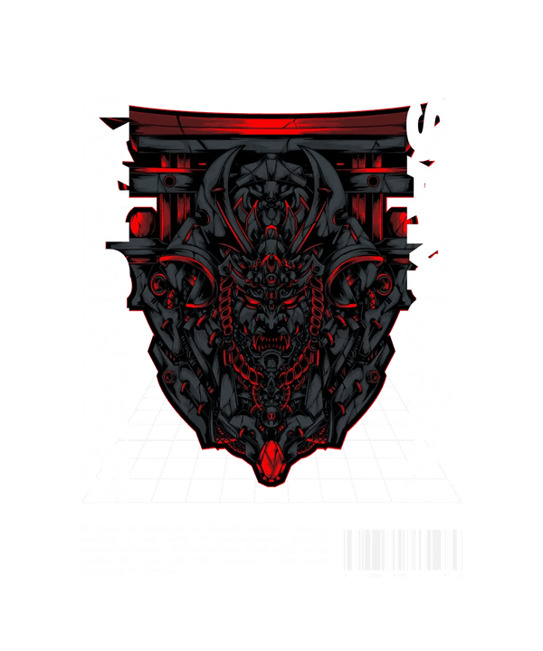 Samurai Warrior - DTF Ready to Press – Heat Press Transfer