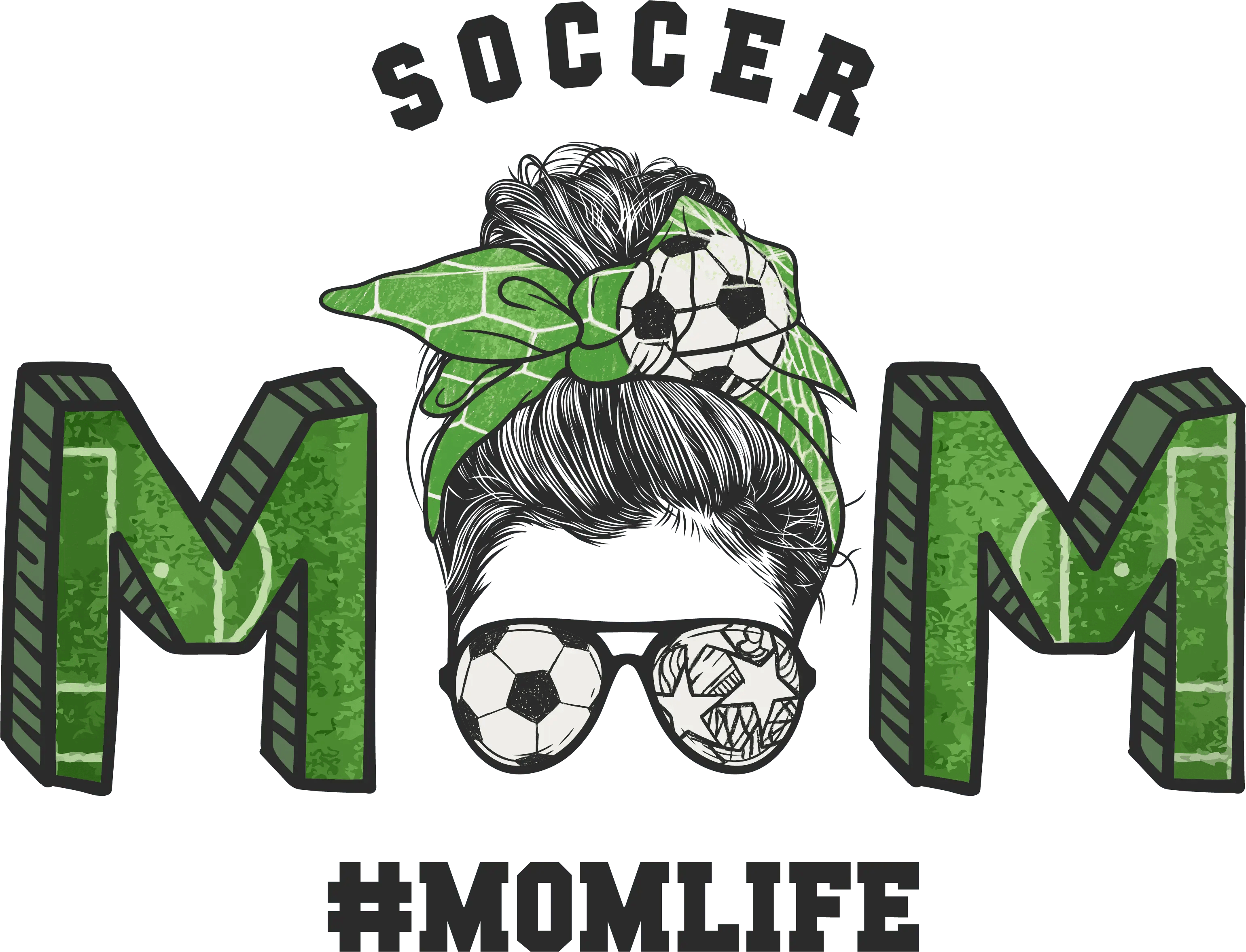 Soccer Mom Design - DTF Ready To Press – Heat Press Transfer