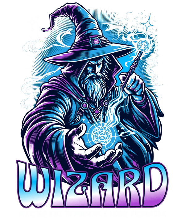 Wizard Magic - DTF Ready to Press – Heat Press Transfer